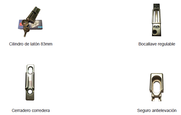 Herrajes de PVC | Deival Construcciones